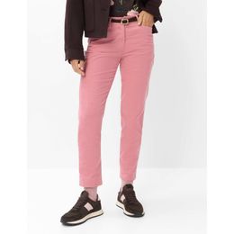 Brax Damen Cordhose Style MARA S FLAMINGO, Rosa, Gr. 50K