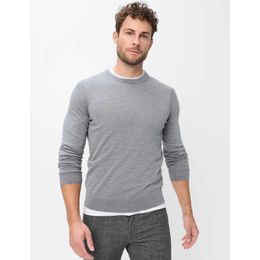 Brax Herren Pullover Style RICK elefant, grau, Gr. L