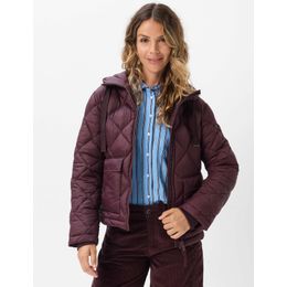 Brax Damen Steppjacke Style TARA blackberry violet, dunkles lila, Gr. 34