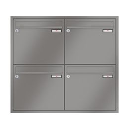 Renz Basic B Briefkastenanlage Unterputz 4-fach in DB703