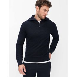 Brax Herren Strickpullover Style S&Ouml;REN navy, dunkelblau, Gr. L
