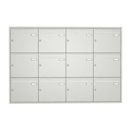 ONZO Unterputz-Briefkastenanlage in DB703 12-fach mit 2ten...