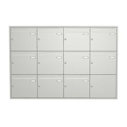 ONZO Unterputz-Briefkastenanlage in DB703 11-fach mit 2ten...