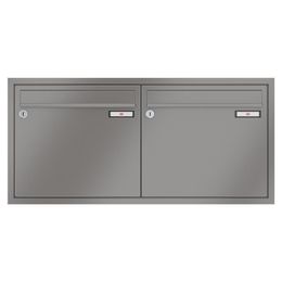 Renz Basic B Briefkastenanlage Unterputz 2-fach in RAL 7016 mit...