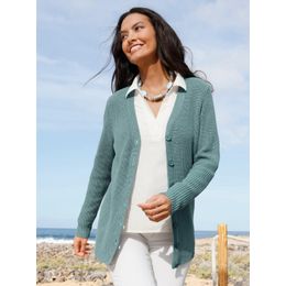 Longstrickjacke