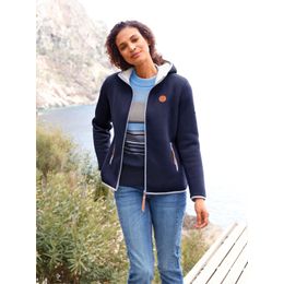 Strickfleece-Jacke