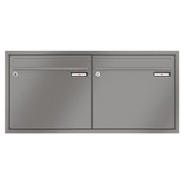 Renz Basic B Briefkastenanlage Unterputz 2-fach in RAL 9016