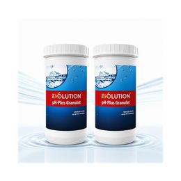 2 x 1 kg Evolution Pool pH-Plus Granulat