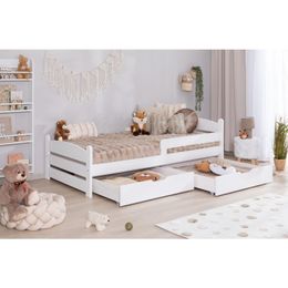 Ticaa Einzelbett &bdquo;Mello&ldquo;, Kinderbett, Jugendbett, Schlafzimmer, Kinderzimmer