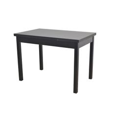 m&ouml;bel direkt online Esstisch, schwarz von 104 bis 164 cm ausziehbar schwarz