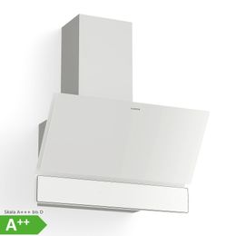 Klarstein Velaire Dunstabzugshaube Edel, minimalistisch, kraftvoll Energieklasse A++ 820 m&sup3;/h 60 cm Wei&szlig;