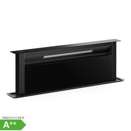 Klarstein Velaire Downdraft-System Edel, minimalistisch, kraftvoll Energieklasse A++ 906 m&sup3;/h 90 cm