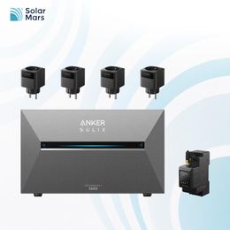 Anker SOLIX Solarbank 3 E2700 Pro Speicher f&uuml;r Balkonkraftwerk,2.68kWh,mit 4xsmart plug Gen 2 und 1x Smart Meter Gen 2