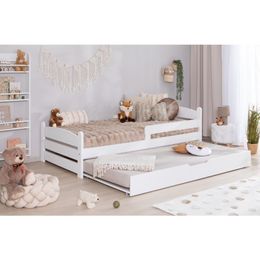Ticaa Einzelbett &bdquo;Mello&ldquo;, Kinderbett, Jugendbett, Schlafzimmer, Kinderzimmer