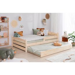Ticaa Einzelbett &bdquo;Mello&ldquo;, Kinderbett, Jugendbett, Schlafzimmer, Kinderzimmer