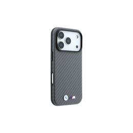 BMW M Carbon kompatibel mit iPhone 18/17 Pro Max Grau H&uuml;lle