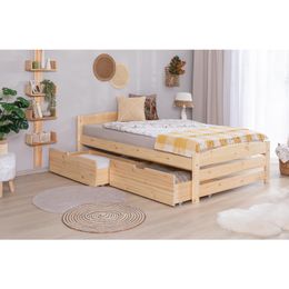 Ticaa Stauraumbett Seniorenbett &bdquo;Loni&ldquo;, Funktionsbett, Seniorenzimmer