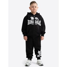 Lonsdale Kinder Trainingsanzug mit Kapuze normale Passform GLENCOE JUNIOR