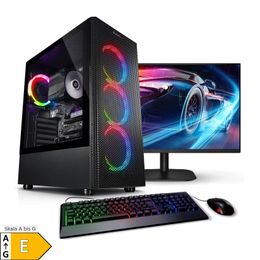 Weinhaus Markus Kiebel PC Set Gaming mit 27 Zoll TFT Viper V AMD Ryzen 5 5600GT, 16GB DDR4, AMD Vega Grafik, 500GB SSD, WLAN, Windows 11