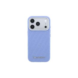 Karl Lagerfeld Grained Allover Logo Metal iPhone 18 Pro / 17