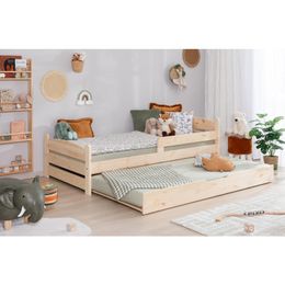 Ticaa Einzelbett &bdquo;Mello&ldquo;, Kinderbett, Jugendbett, Schlafzimmer, Kinderzimmer