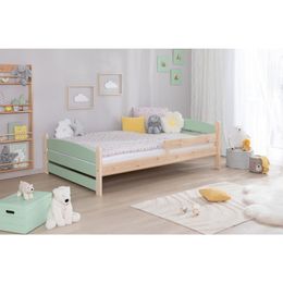Ticaa Einzelbett &bdquo;Mello&ldquo;, Kinderbett, Jugendbett, Schlafzimmer, Kinderzimmer