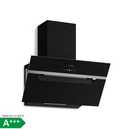 Klarstein BigBite Kopffreihaube Abluft- und Umluftmodus Sicherheitsglas 417 m&sup3;/h 60 cm Schwarz