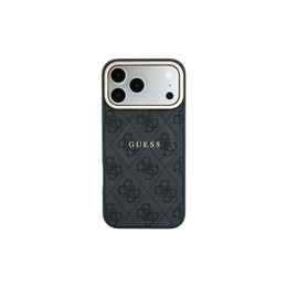 Guess Embossed 4G Classic kompatibel mit iPhone 17 Pro Schwarz