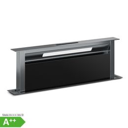 Klarstein Verosteel Eingelassene Dunstabzugshaube Minimalistisch, kraftvoll Energieklasse A++ 907 m&sup3;/h 90 cm