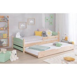 Ticaa Einzelbett &bdquo;Mello&ldquo;, Kinderbett, Jugendbett, Schlafzimmer, Kinderzimmer