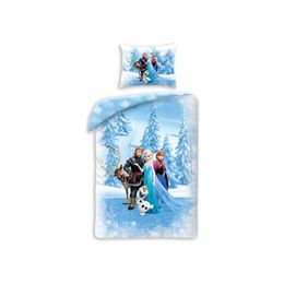Disney Frozen Bettw&auml;sche 140 &times; 200 cm Baumwolle Bettbezug Kissenbezug