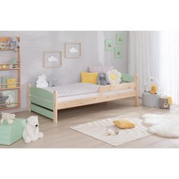 Ticaa Einzelbett &bdquo;Mello&ldquo;, Kinderbett, Jugendbett, Schlafzimmer, Kinderzimmer