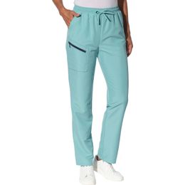 Damen Freizeithose mit Rei&szlig;verschluss-Tasche salbei, Gr&ouml;&szlig;e 38