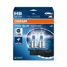 Osram Gl&uuml;hlampe, Hauptscheinwerfer COOL BLUE&reg; INTENSE H8 DuoBox 64212cbn2hb