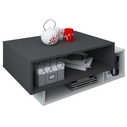 Vcm Holz Couchtisch Sofatisch mit ausreichend Stauraum Ma&szlig;e ca. H. 35 x B. 88 x T. 50 cm Wohnzimmertisch - Runila