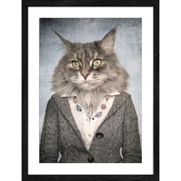 Pro Art Gerahmtes Bild ANIMAL-PEOPLE I