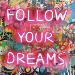 Pro Art Glasbild FOLLOW YOUR DREAMS