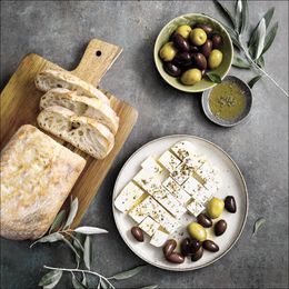 Pro Art Glasbild MEDITERREAN FOOD II