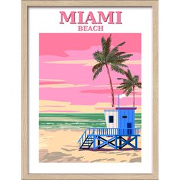 Pro Art Gerahmtes Bild MIAMI