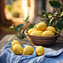 Pro Art Glasbild LEMONS III