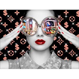 Pro Art Glasbild BLING BLING NEW YORK