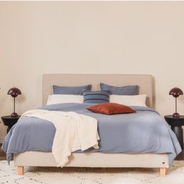 BRUNO Boxspringbett Premium 180x200cm in Beige | Matratzen-H&auml;rtegrad: Links H3 / Rechts H3 | mehrfach ausgezeichnet in Design & Qualit&auml;t