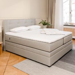 BRUNO Topper PREMIUM in 200x200cm | samtweicher Bezug