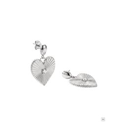 PURELEI Shining Heart Ohrringe mit Zirkonia Steinen