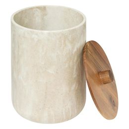 5five Simply Smart M&uuml;lleimer, Beige, Kunststoff, 18.5x25.3x18.5 cm, K&uuml;chen, K&uuml;chenausstattung, M&uuml;lleimer