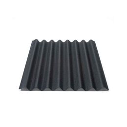 1 Platte ONDULINE&reg; Easyline&reg; Platte intensiv schwarz 1000 x 760 x 2,6 mm Profil 95/38