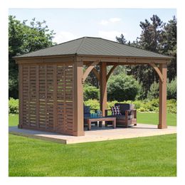 WESTMANN Seitenwand f&uuml;r Holz Pavillon Devon - versch. Ausf&uuml;hrungen