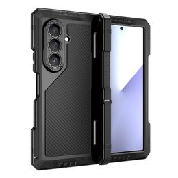 Wigento Handyh&uuml;lle Magnet 360 Grad Samsung Galaxy Z Fold8 Ultra 5G Metall aufstellbar