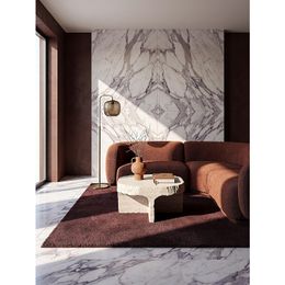 Teppich Antirutsch Bordeauxrot 200x280 cm - ALDAN KADIMA DESIGN