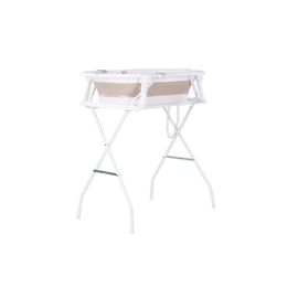 Chipolino Babybadewanne-Set Malibu 78 cm, St&auml;nder, klappbar, Thermometer, Ablauf beige